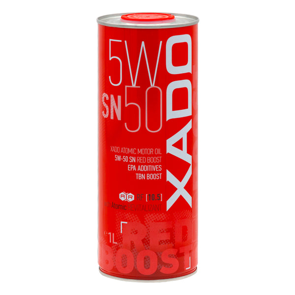 XADO Atomic Oil 5W-50 SN RED BOOST – XADO Lithuania