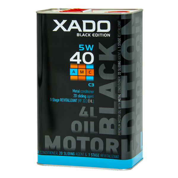 XADO Atomic Oil 5W-40 С3 AMC Black Edition – XADO Lithuania